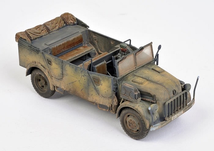 German Steyr Type 1500 A/01 - TAMIYA » Kits - Carros Civis - Veiculos