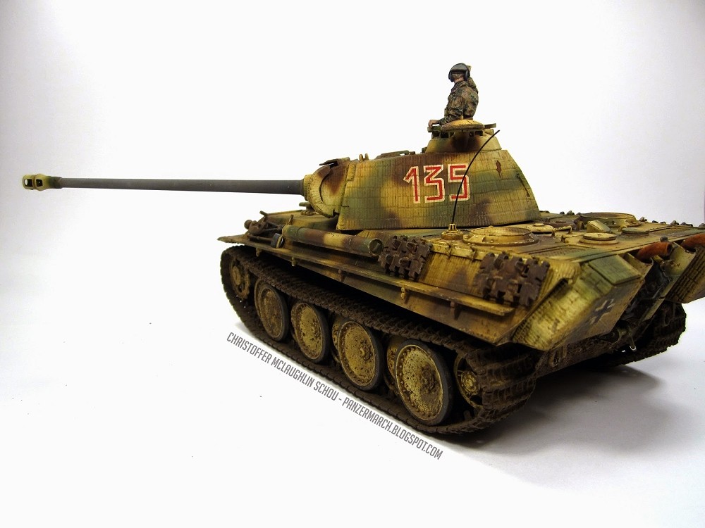 Tanque German Panther Type G Early Version - TAMIYA » Kits - Carros